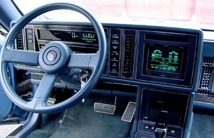 Buick Riviera 1986 года: первый американский автомобиль с сенсорным ...